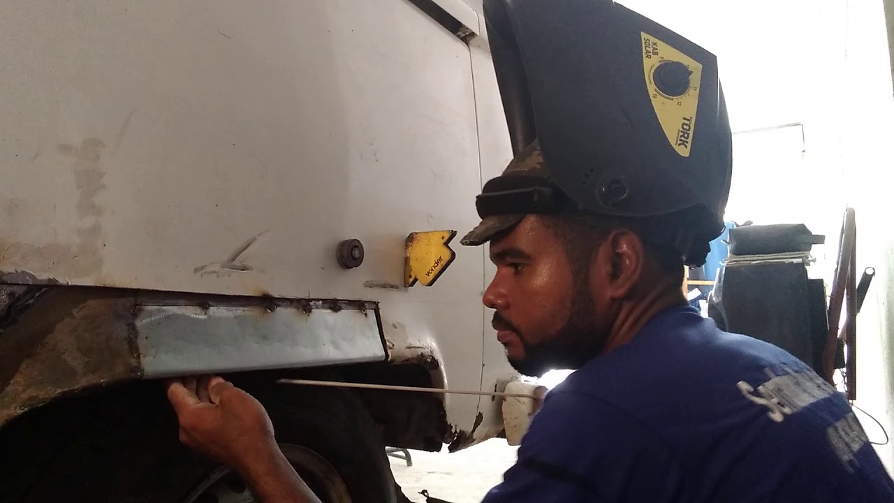 Como soldar chapa fina de carro com eletrodo parte #2 - YouTube