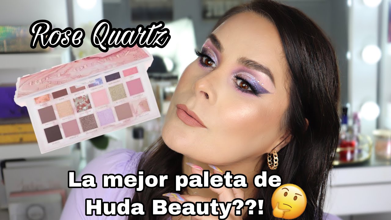 PROBANDO NUEVOS PRODUCTOS | HUDA BEAUTY ROSE QUARTZ| ES REALMENTE LA ...