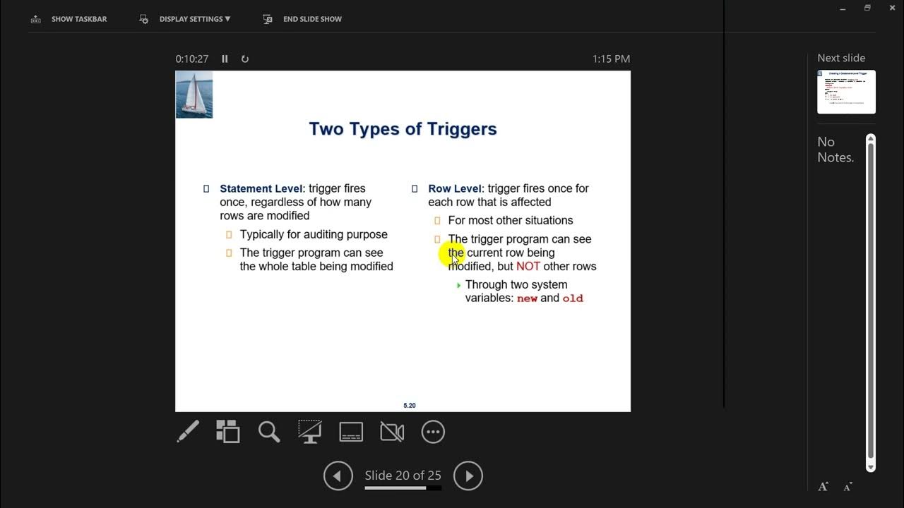 Chapter 5 Advanced Sql L2 17 25 Youtube