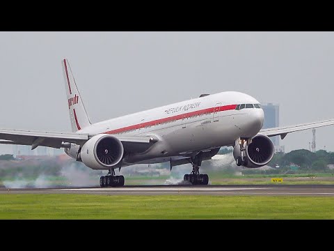 Wow KEREN! Nonton Pesawat Landing dan Takeoff di Bandara Tersibuk Indonesia Soekarno Hatta CGK