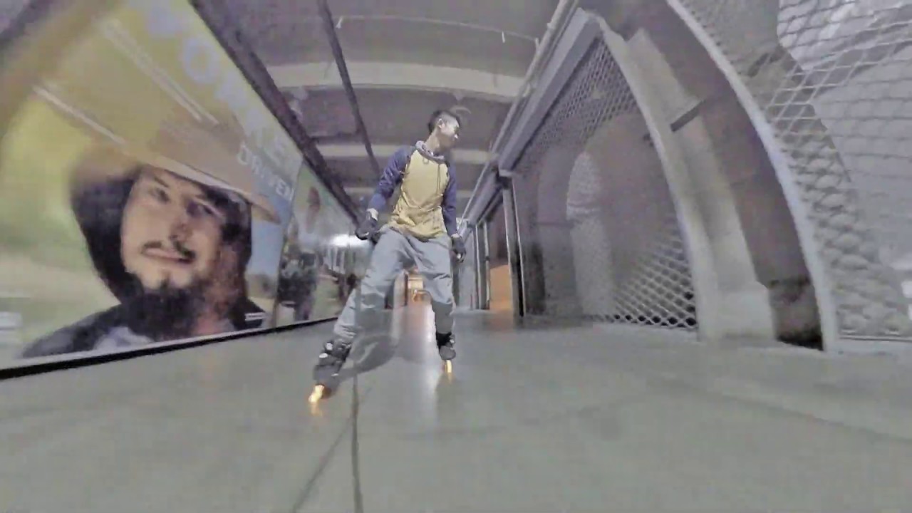 Freestyle Inline Skating at the Ferry Building - YouTube