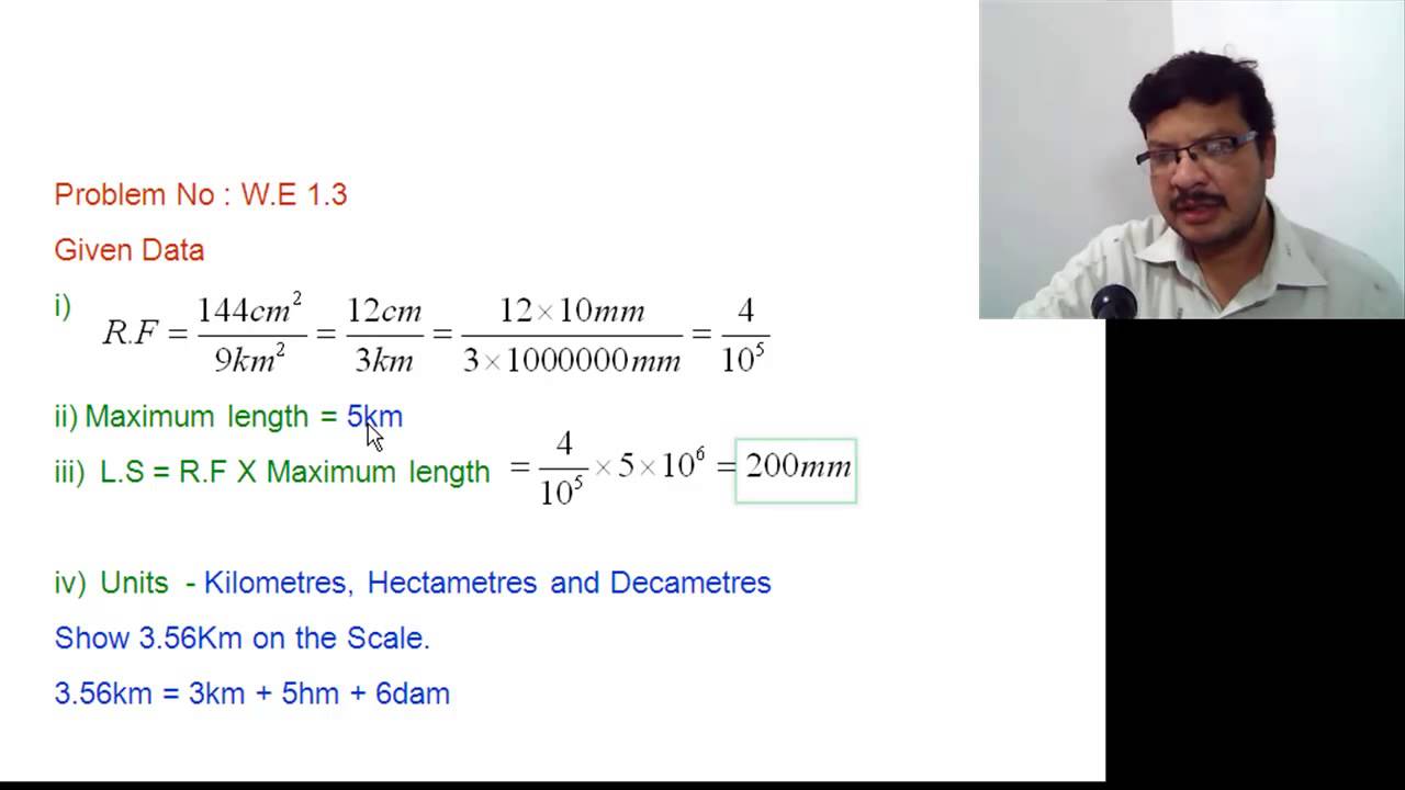Engineering Drawing Made Easy - Diagonal Scales Pb1 - YouTube