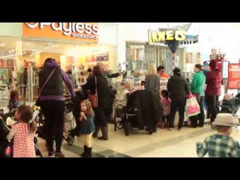 Burlington Mall Toopy and Binoo March Break 2015