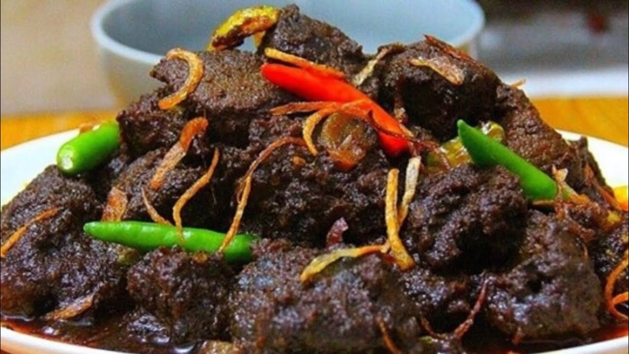 গরুর মাংসের কালা ভুনা | Beef kala buna | Easy recipe of kala vuna ...