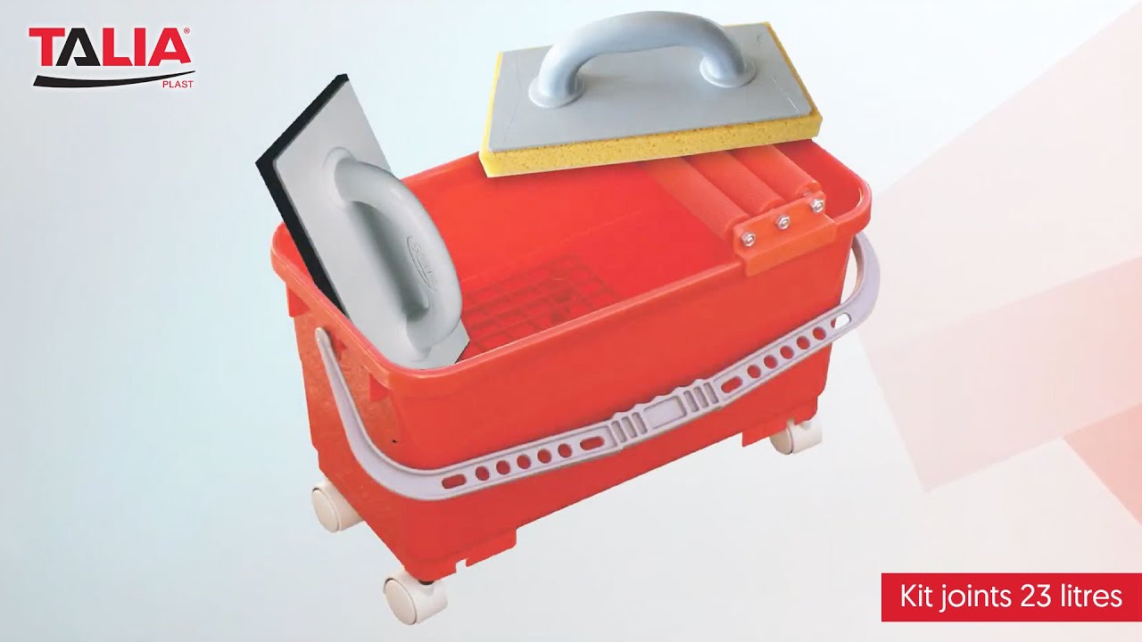 Kit joints spécial carreleur 23 litres Taliaplast - YouTube