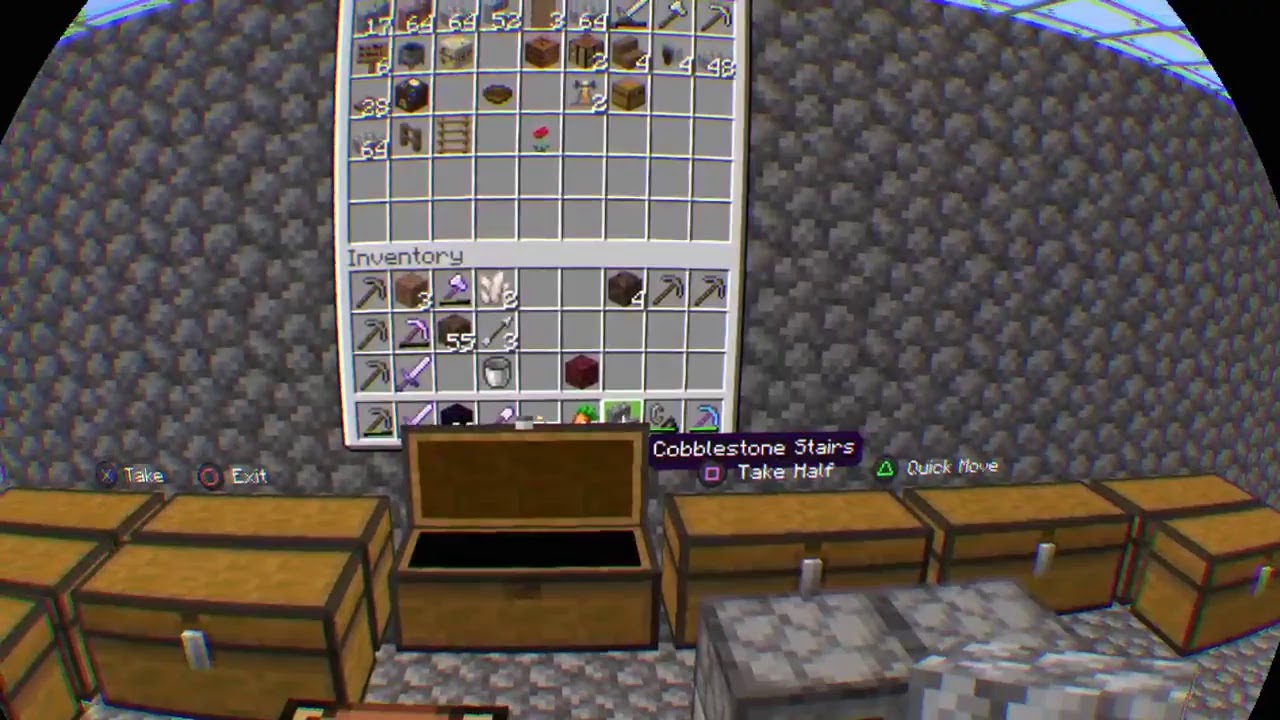 Minecraft psvr - YouTube