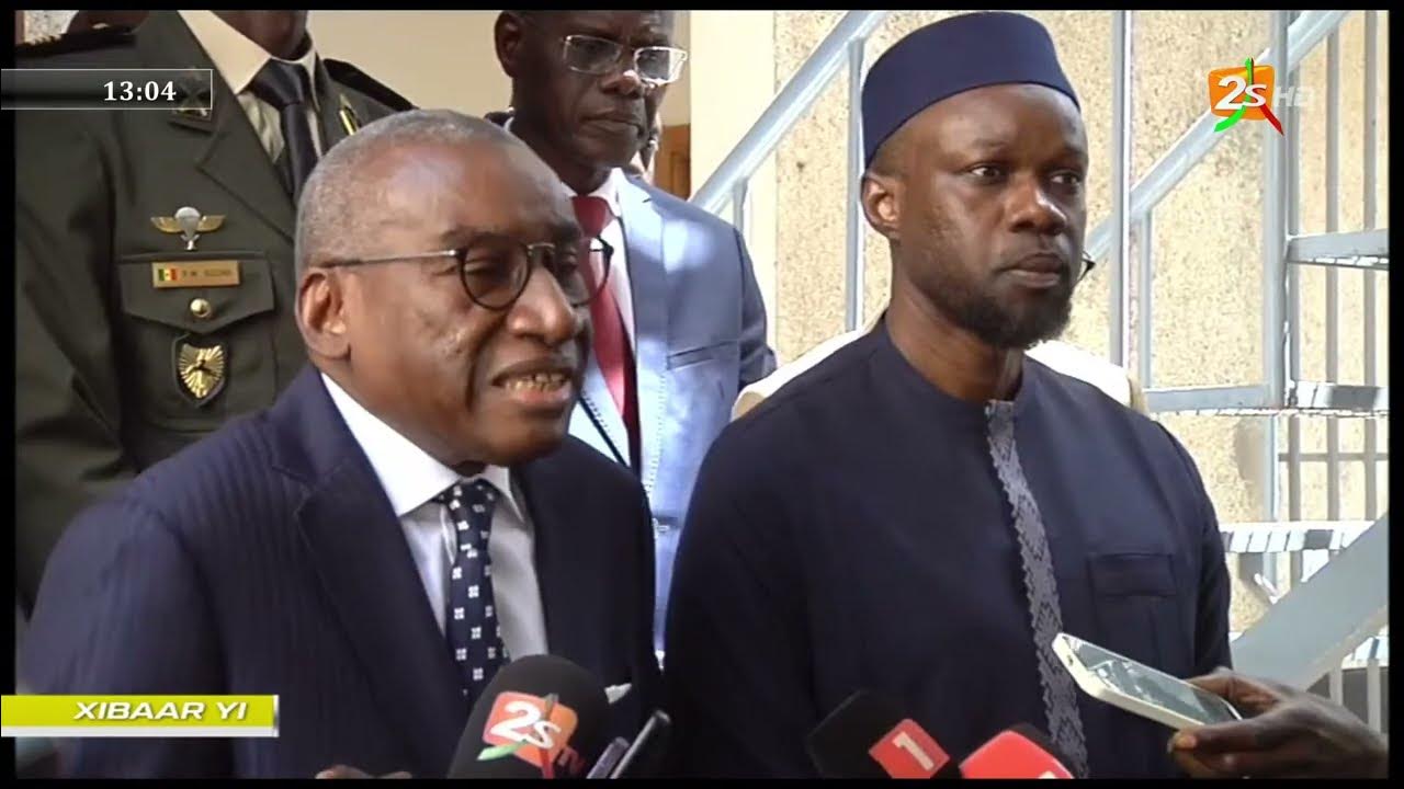 CÉRÉMONIE DE PASSATION À LA PRIMATURE : OUSMANE SONKO SUCCÈDE À SIDIKI KABA - YouTube