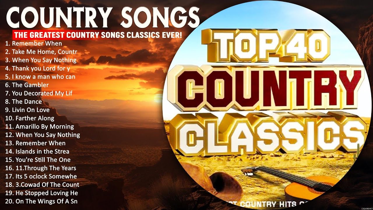 Vintage Virtuosity Top 10 Old Country Songs Melodic Time Travel of ...