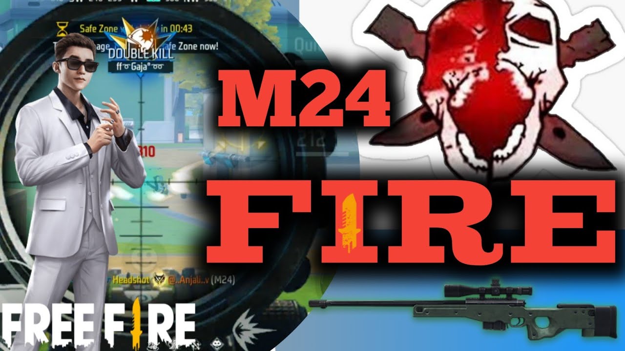 M24 FIRE😃 Headshot Garena💥 Free Fire GD📲 Gamer CG - YouTube