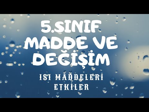 5. SINIF 4.ÜNİTE 4.BÖLÜM Genleşme ve Büzülme