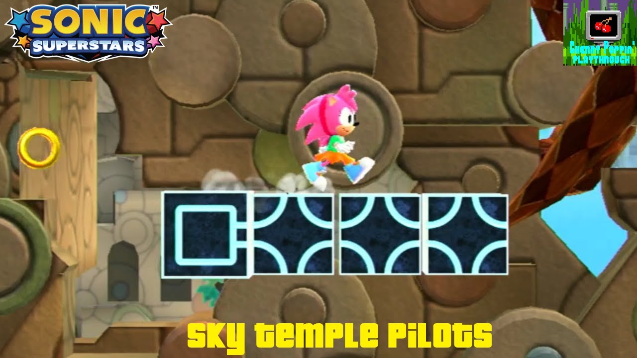 Sky Temple Pilots | Sonic Superstars | Nintendo Switch (CPP) **Amy ...