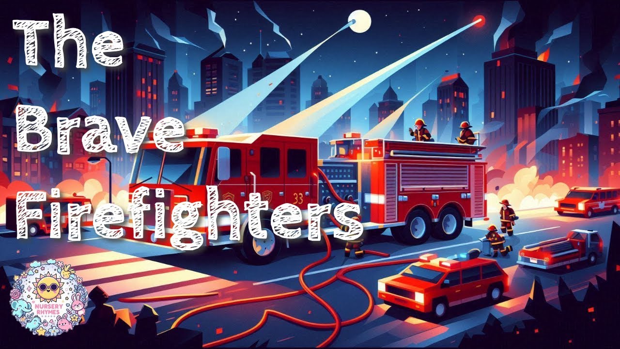 The Brave Firefighters Song + MORE nursery rhymes & Kids Songs - YouTube