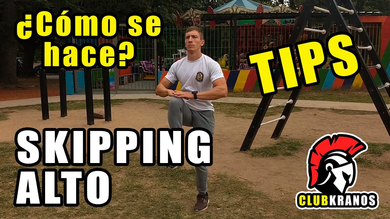 SKIPPING ALTO - Ejercicios Aerobicos 💥 CALISTENIA (Street workout) 💥 ...
