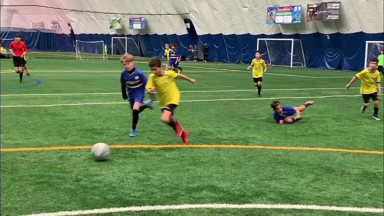 Woodbridge Soccer club Vs Aurora FC Black U11 First Half Match Apr07 ...