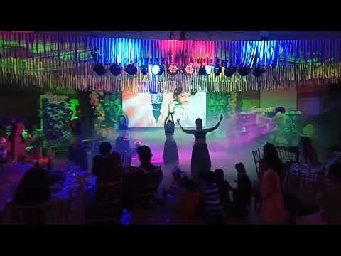 Israel The Magician with my Belly Dancers.