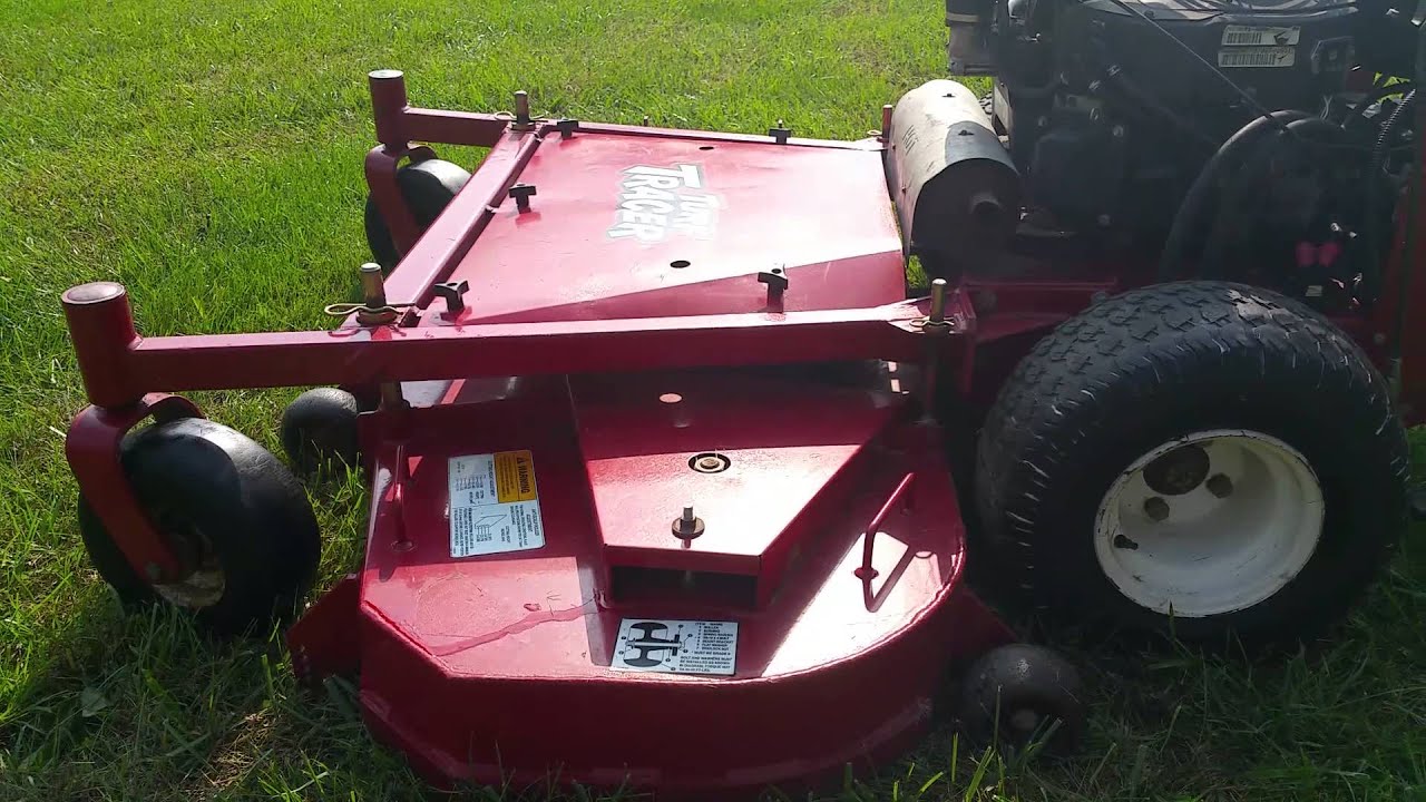 2007 Exmark 60" Turf Tracer Walk Behind Lawn Mower For Sale Inspection ...