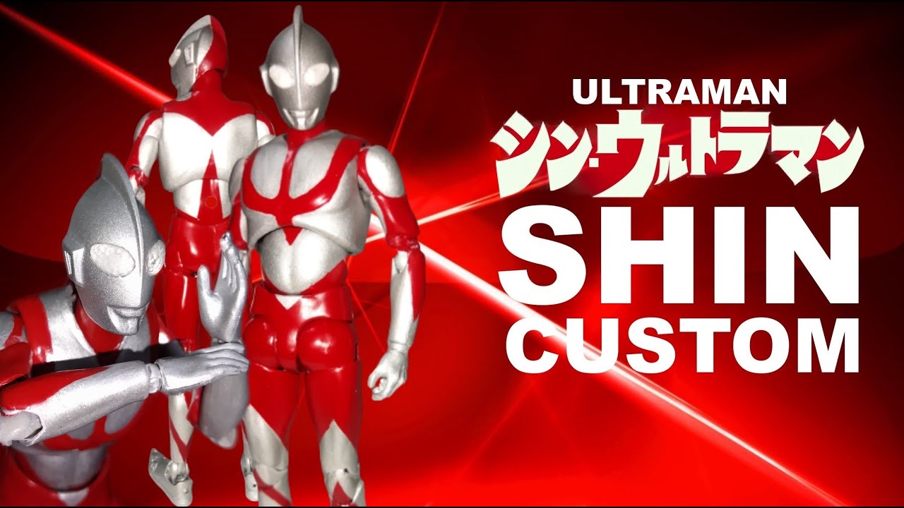 I turned HAYATA Into SHIN ULtraman-Make Custom By SHF Bodykun & Ultra ...