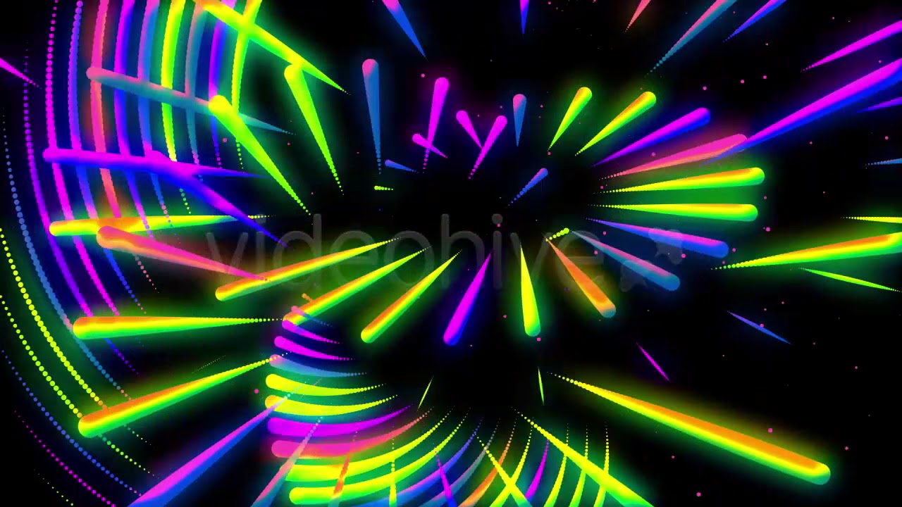 Rainbow Lines - VJ Loop Pack (4in1) - YouTube