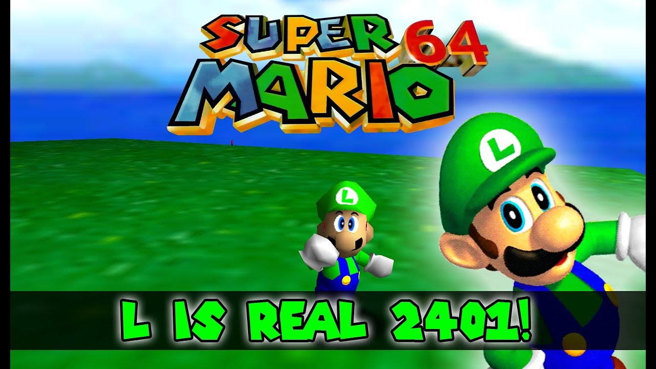 L IS REAL 2401! Beta Luigi - Super Mario 64 Mod - YouTube