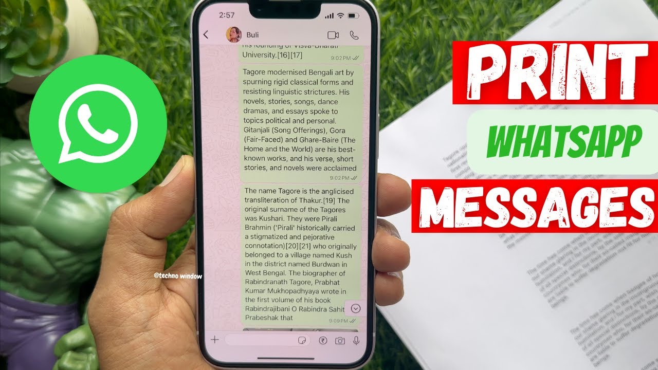 How to Print WhatsApp Messages (3 Easy Ways Including Free Ways) - YouTube