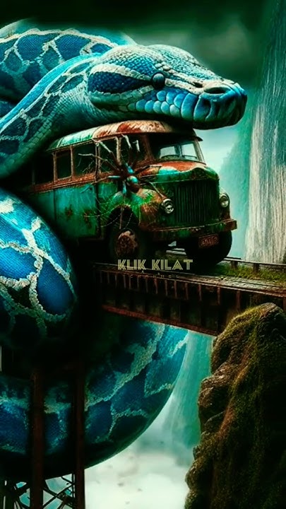 "Python's Death Grip on the Cursed Bridge" #ScaryAtmosphere #EpicBattle ...