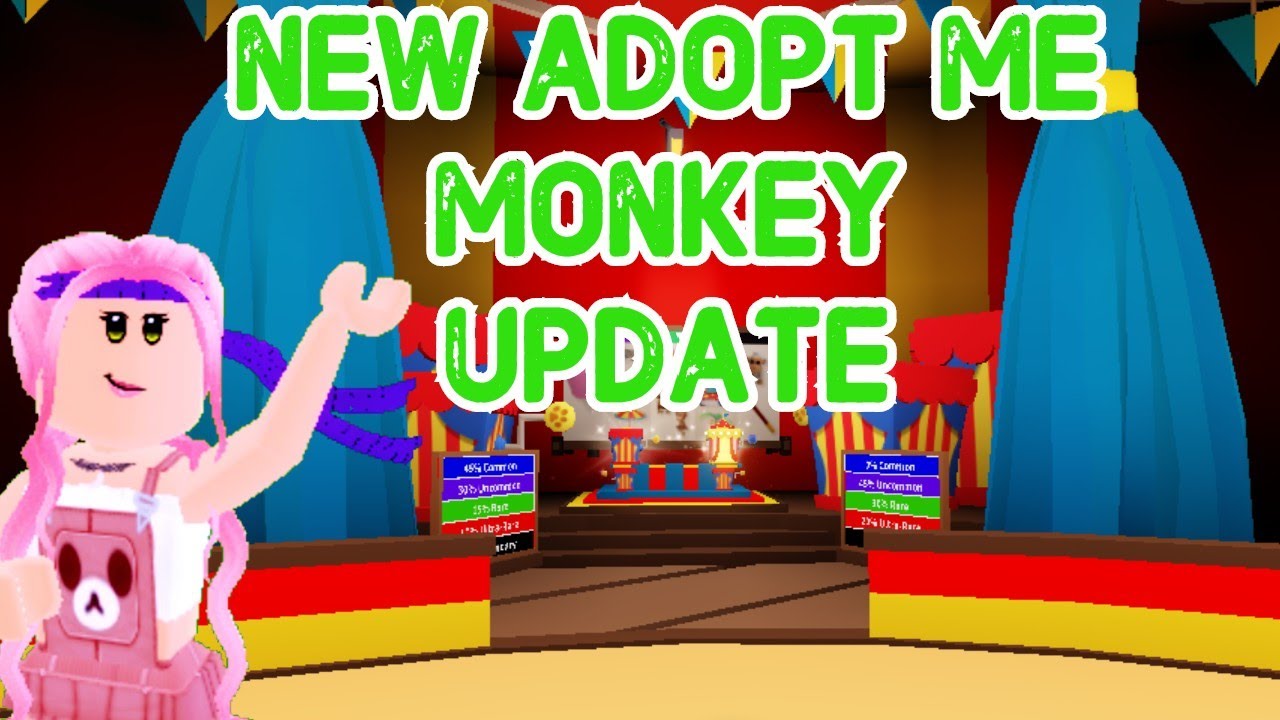 New Monkey Update in Adopt Me!! - YouTube