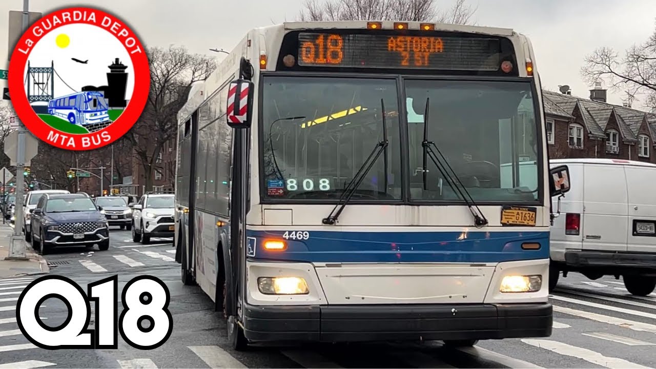 MTA: Orion VII NG Hybrid, New Flyer XD40, NovaBus LFS action on the Q18 ...
