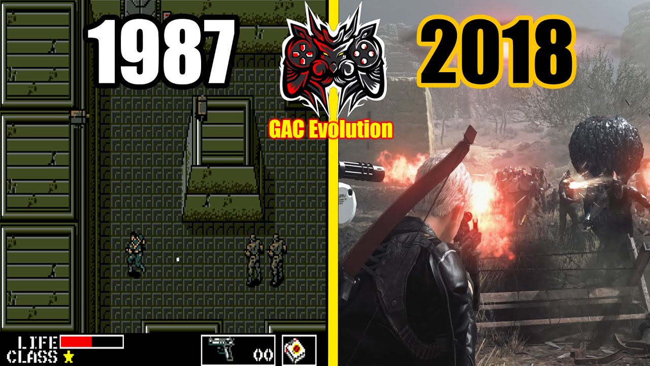 Evolution of Metal Gear Games 1987-2023 - YouTube