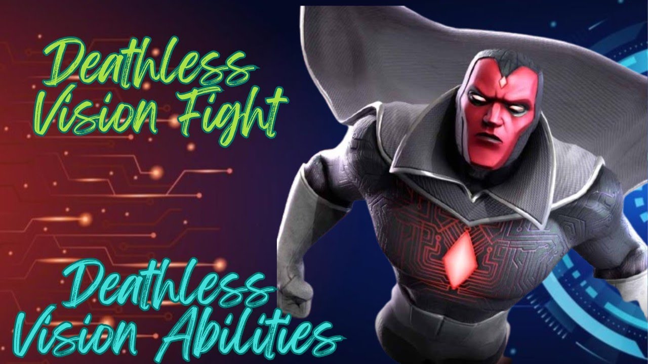 Deathless vision#mcoc Ability and Full Fight !! - YouTube
