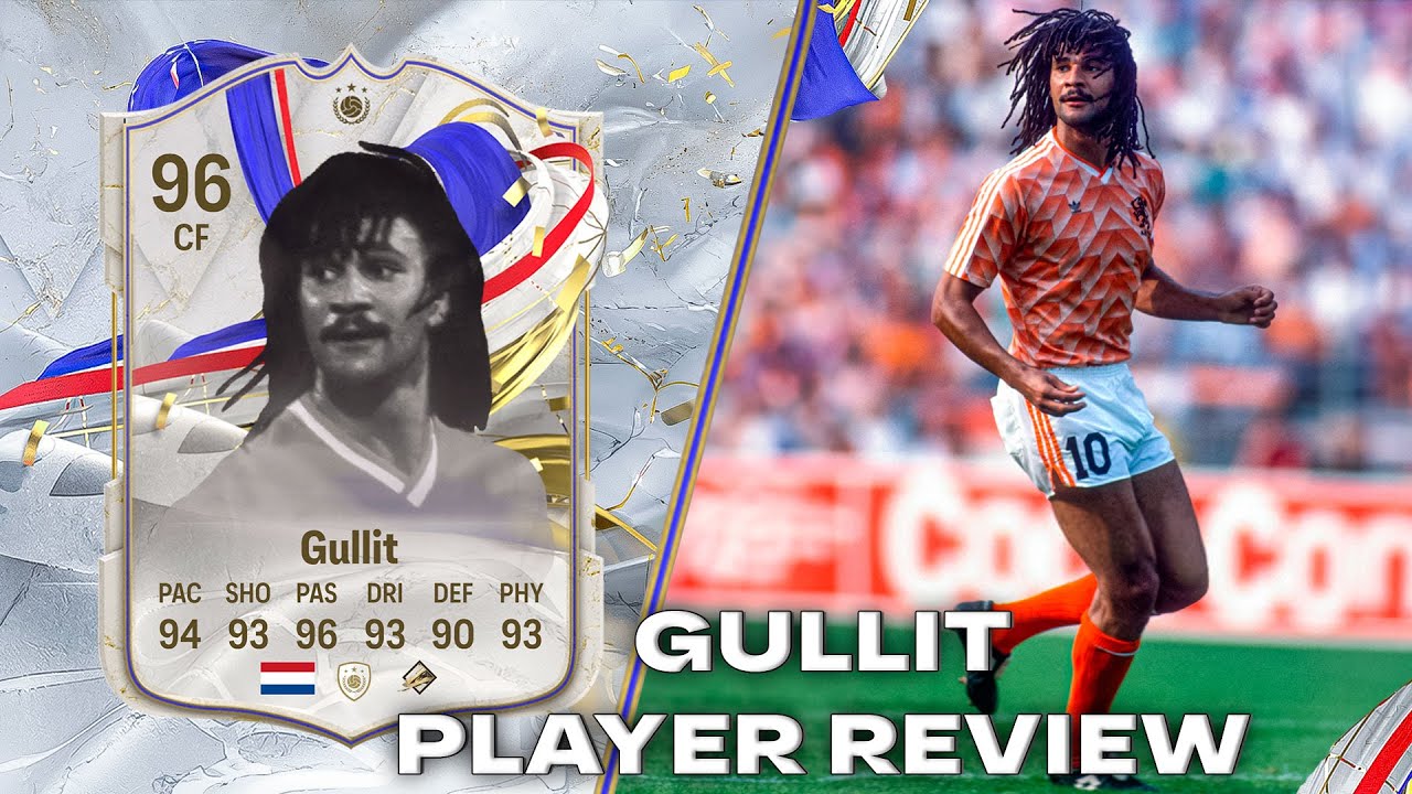 THE BEST !!! // GULLIT 96 ICON GRANDES DEL JUEGO PLAYER REVIEW - YouTube
