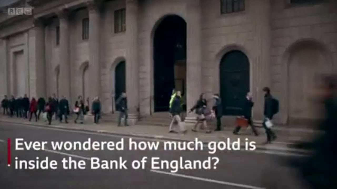 Bank of England gold: Rare look inside the vaults - YouTube