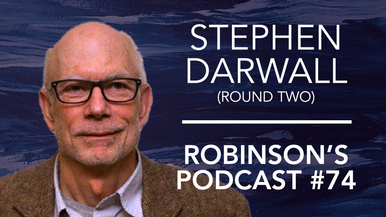 Stephen Darwall: Violence, Second-Personal Ethics, Philosophy of the ...