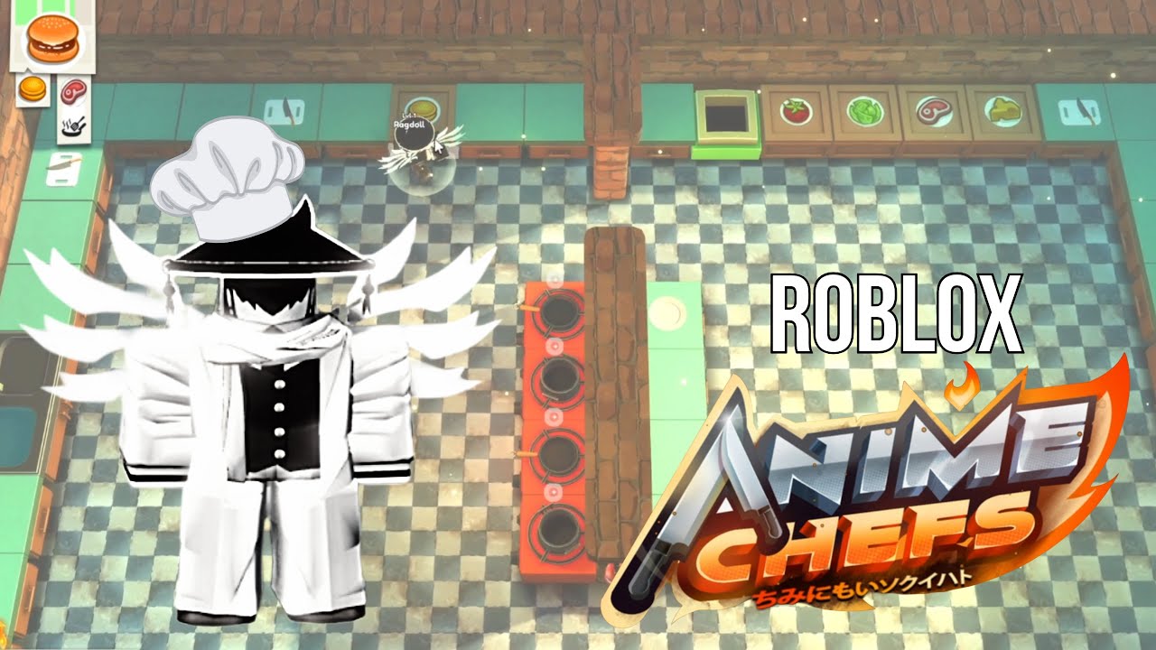 Playing Roblox Anime chefs - YouTube