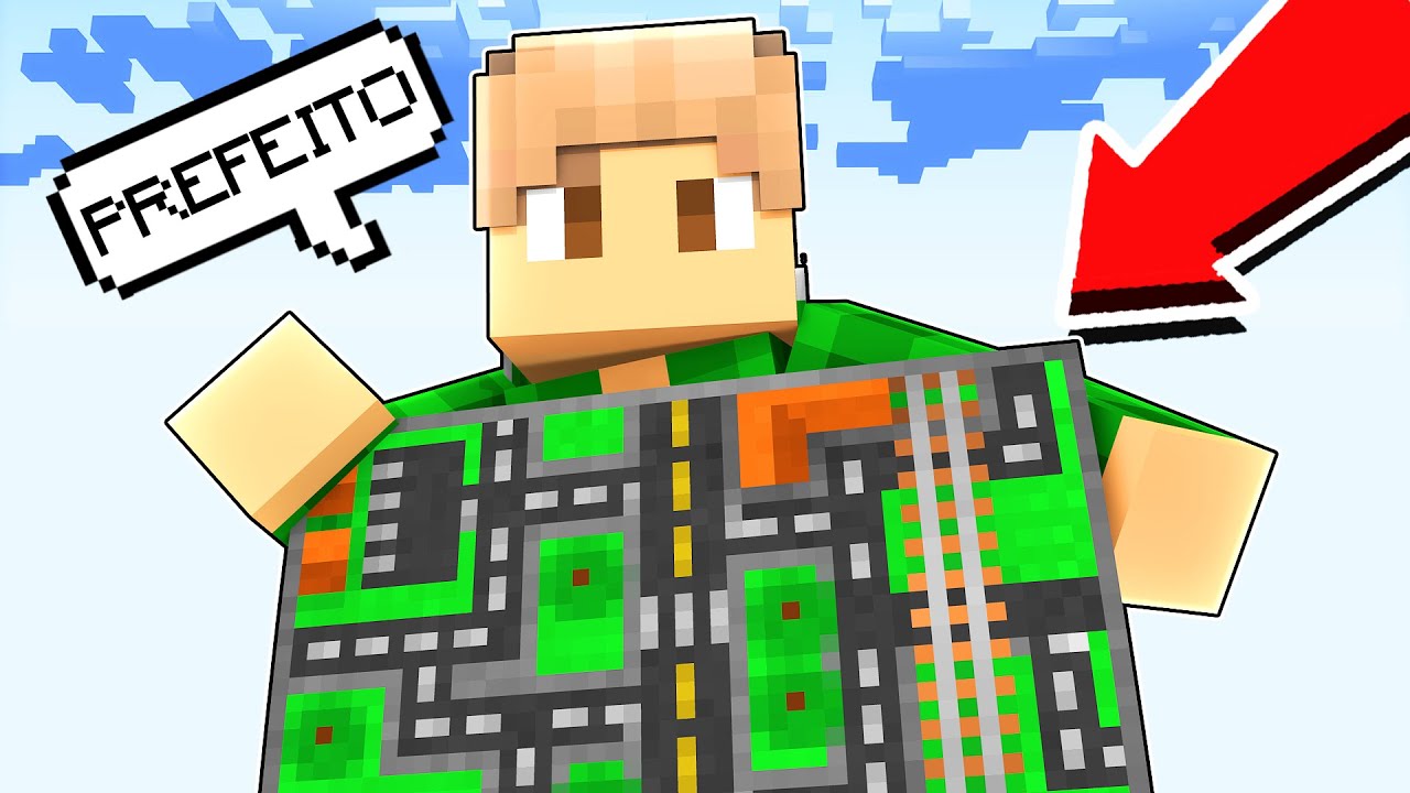 VIREI O MELHOR PREFEITO DE UMA CIDADE NO MINECRAFT ‹ Bakate › - YouTube