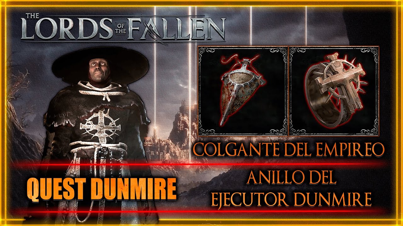 LOTF ╬ QUEST DUNMIRE-COLGANTE DEL EMPIREO-ANILLO DEL AJECUTOR DUNMIRE ...