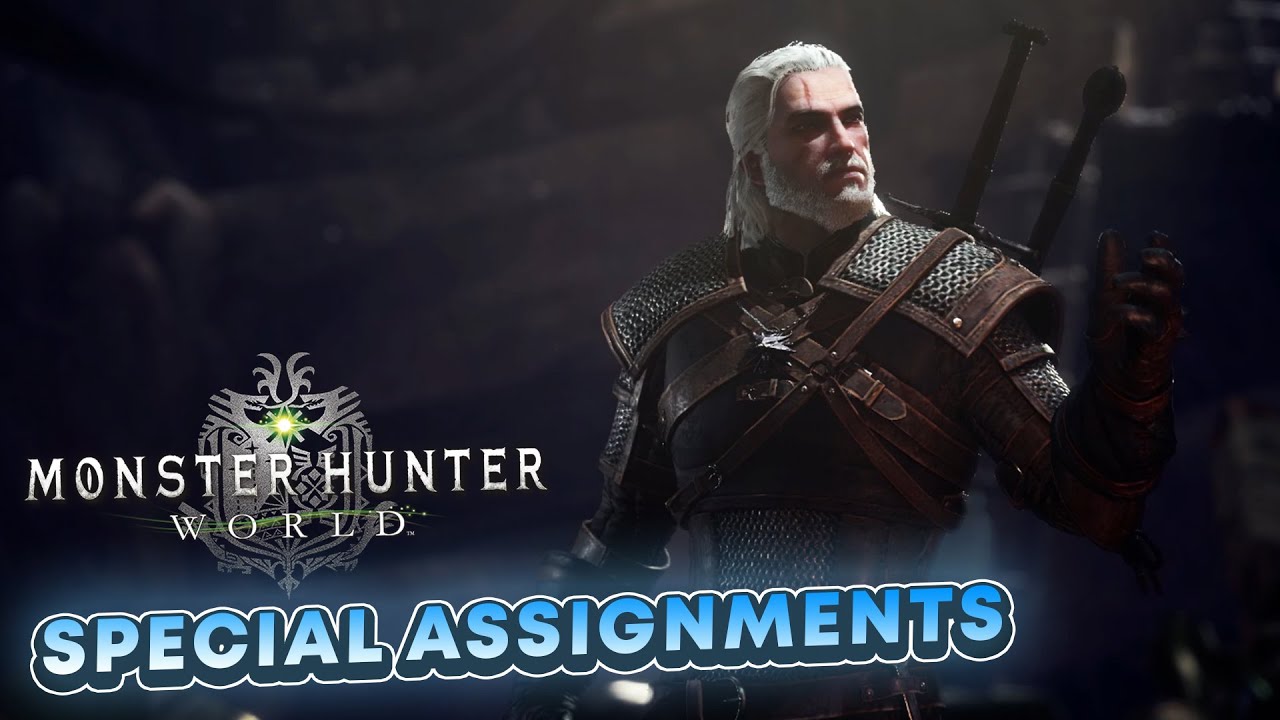 Quest Spesial Kolaborasi Dengan The Witcher!! - Monster Hunter World Pc ...
