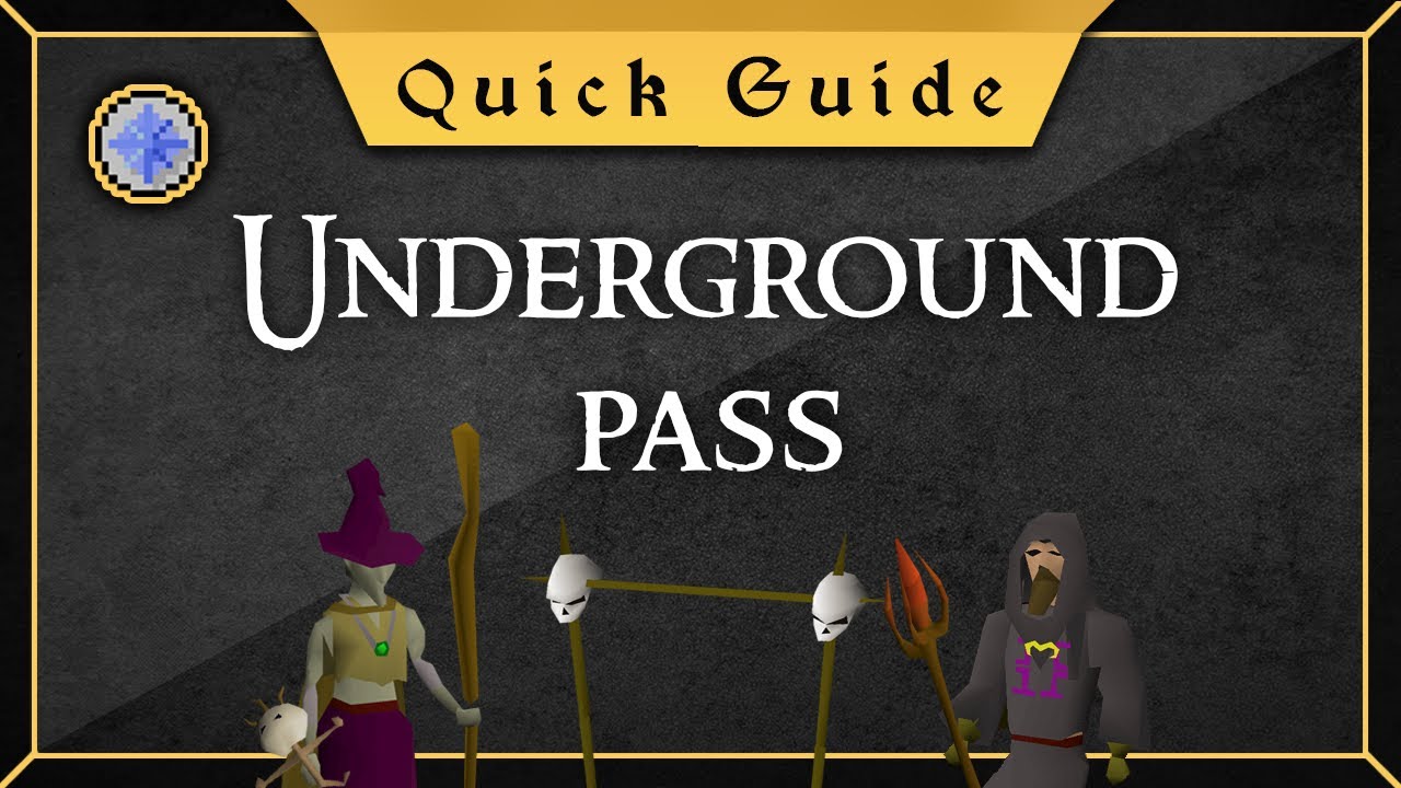 [Quick Guide] Underground pass - YouTube