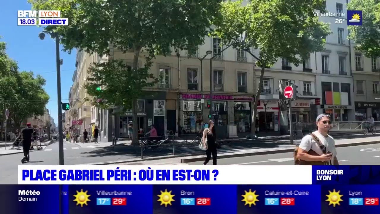Place Gabriel Péri : où en est-on ? - YouTube