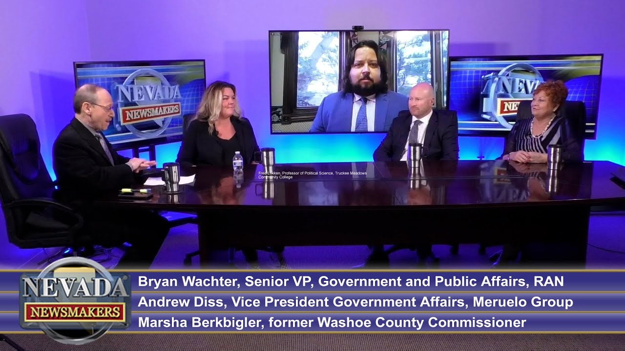 Nevada Newsmakers - Nov 17, 2021 - Bryan Wachter, Marsha Berkbigler ...