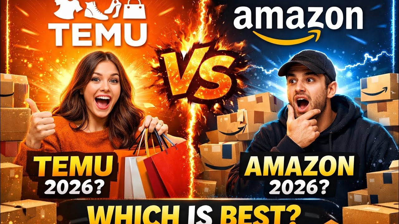 Temu VS Amazon 2026 | Best Deals Prices & Shopping Experience As ...