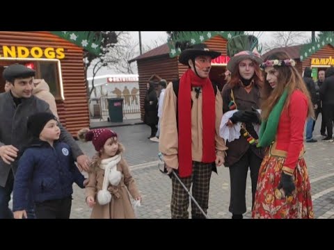 Azerbaijan Baku.Novruz holiday festival in Baku, Azerbaijan.Bakü'de Nevruz kutlaması