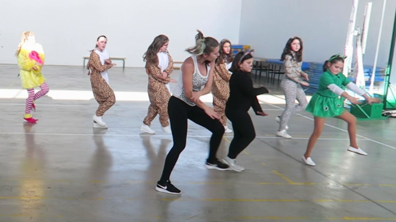 Party Animal zumba fitness dance ( EASY) - TDance Fitness Kids - YouTube