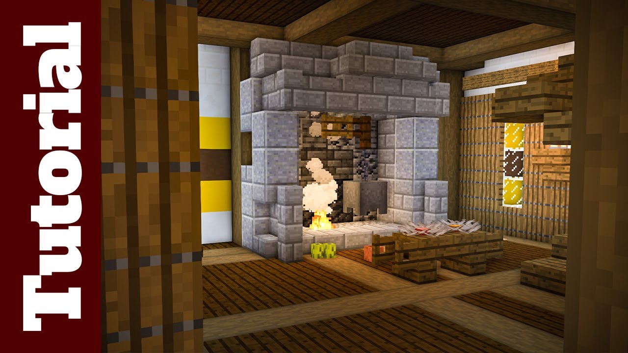 Minecraft: Küche/Feuerstelle in Minecraft bauen [Tutorial] - YouTube