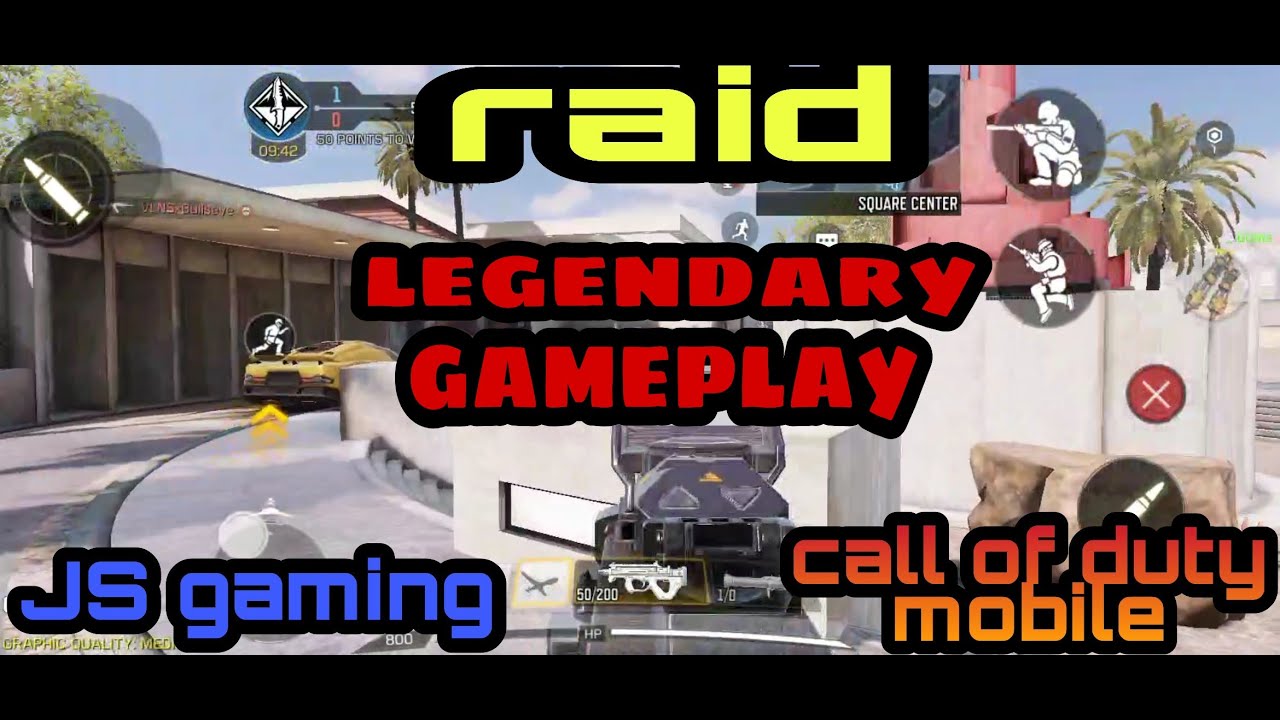 legendary gameplay | raid | call of duty mobile | pro gameplay | JS ...