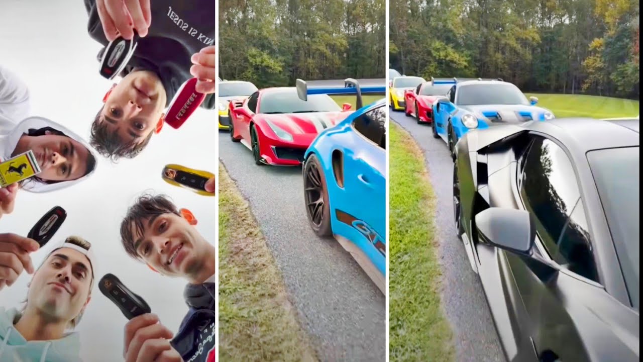 Dobre Brothers (Lucas, Marcus Cyrus & Darius Dobre) Showing their New ...