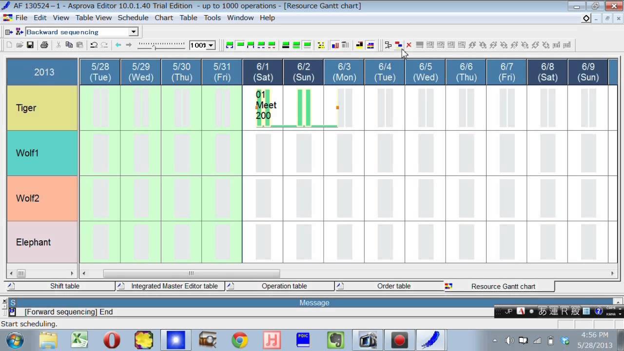 Production Scheduling Asprova Editor 8min YouTube Production Scheduling Asprova Editor 8min YouTube