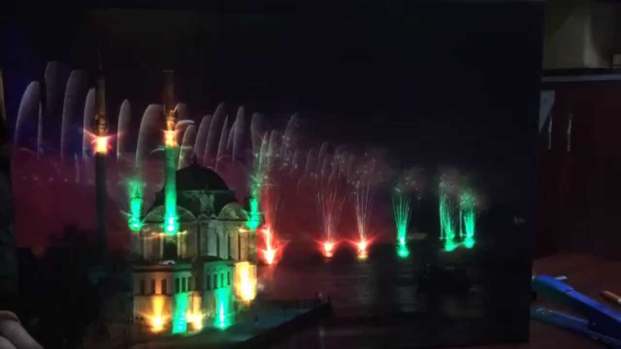 led ışıklı kanvas tablo - YouTube