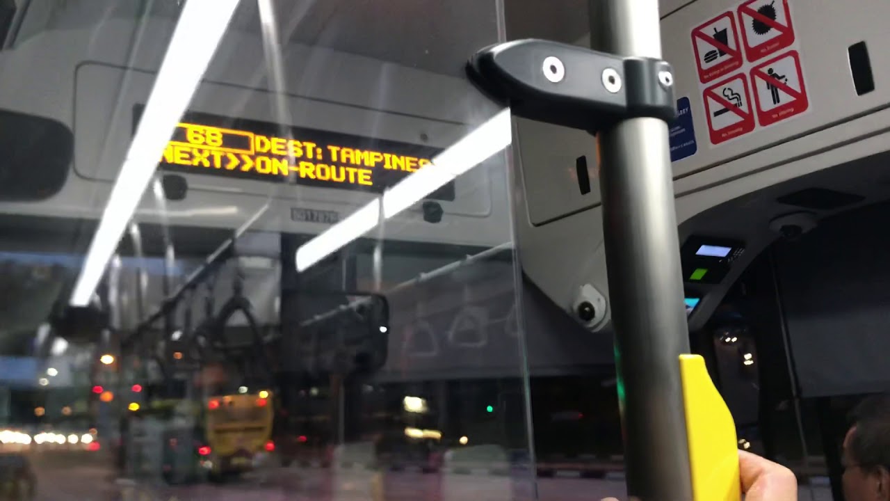 Bus Stopping Sound Onboard of SG1797R - YouTube