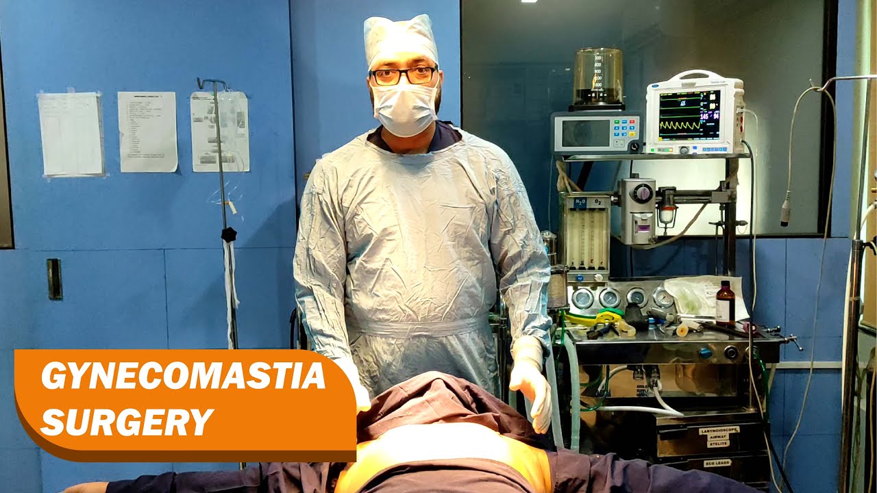 Gynecomastia Marking & Grade 3 Gynecomastia Surgery by VASER Lipo ...