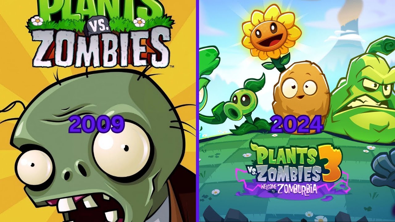 Evolution of Plants vs. Zombies 2009-2024 - YouTube